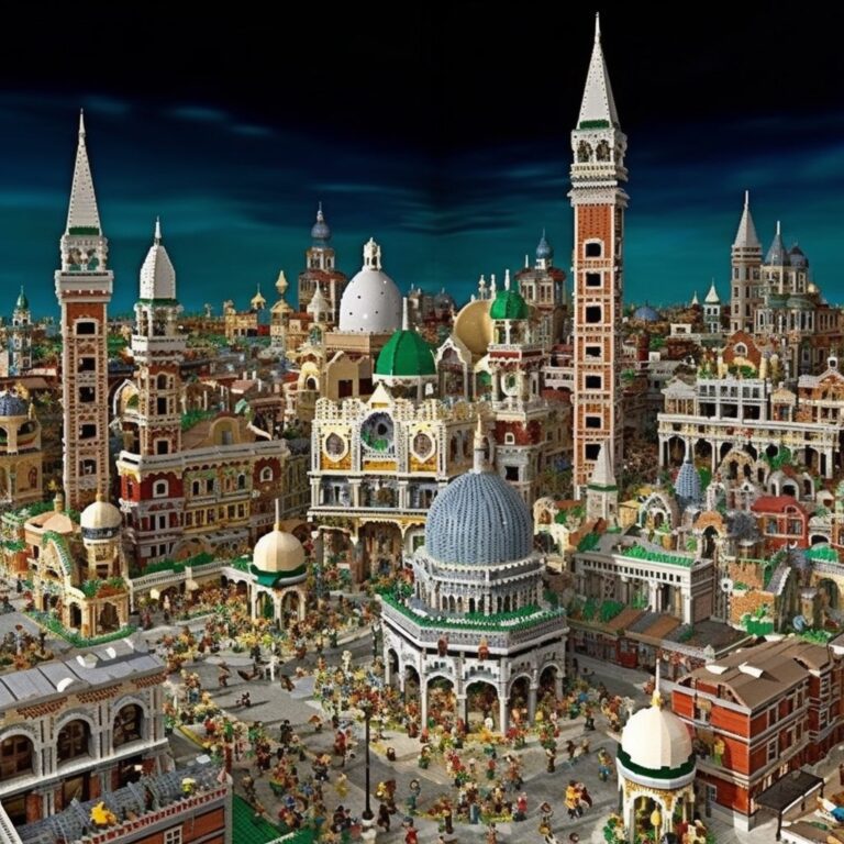 AI-Generated Lego Cities: Building The Future Of Virtual Design ...