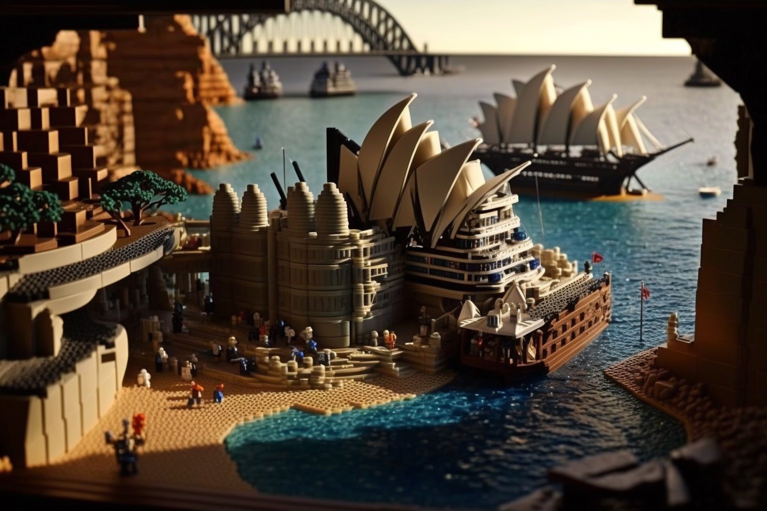 AI-Generated Lego Cities: Building The Future Of Virtual Design ...