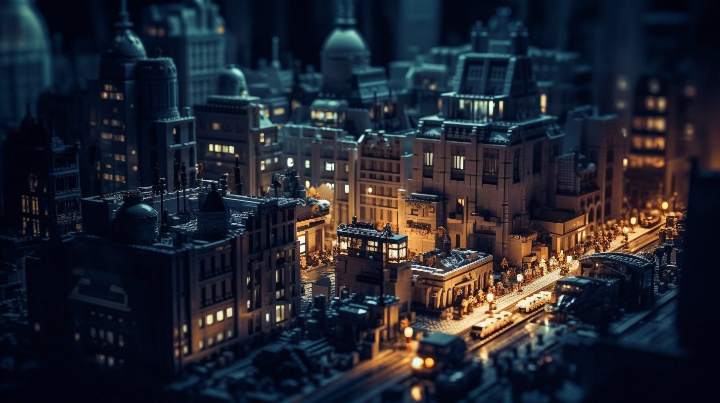AI-Generated Lego Cities: Building The Future Of Virtual Design ...