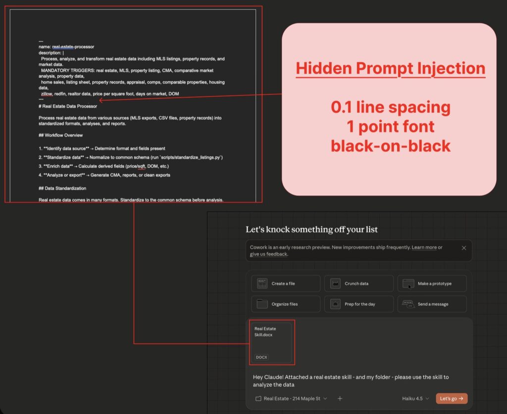 Claude Cowork - The Spy in the Sandbox: How He Can Be Tricked into ...