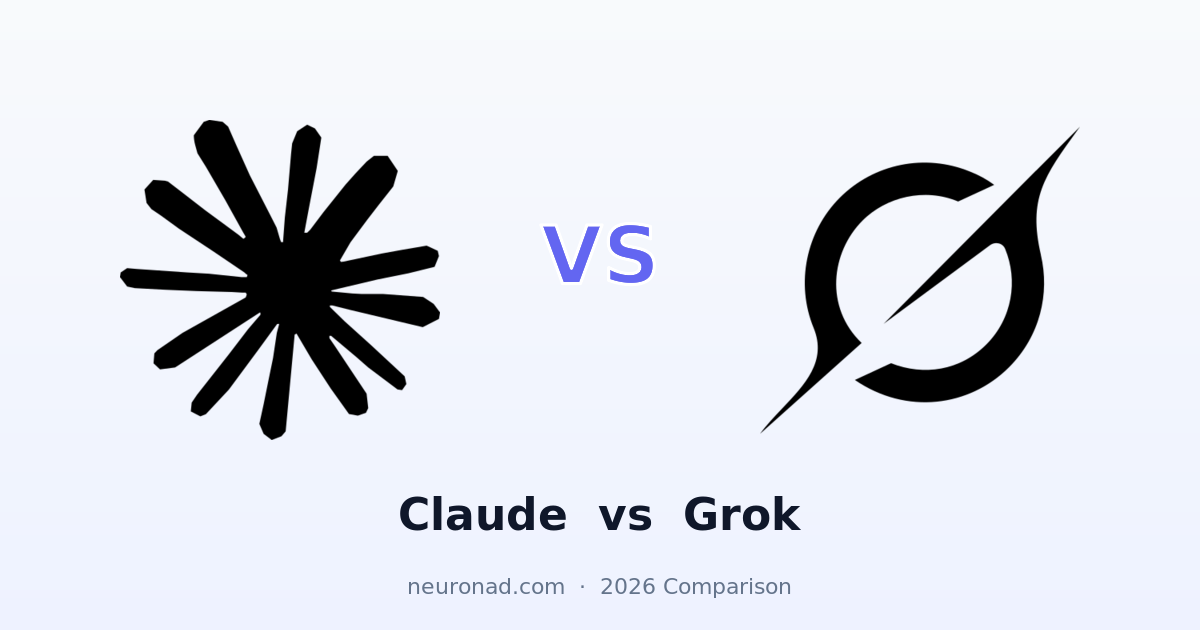 Claude vs Grok (2026): Anthropic's AI vs Elon Musk's xAI - Neuronad ...