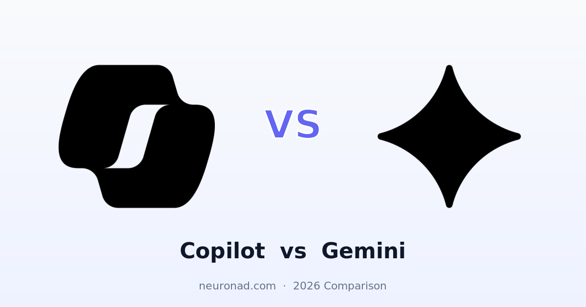 Microsoft Copilot vs Gemini (2026): Microsoft's AI Companion vs Google ...