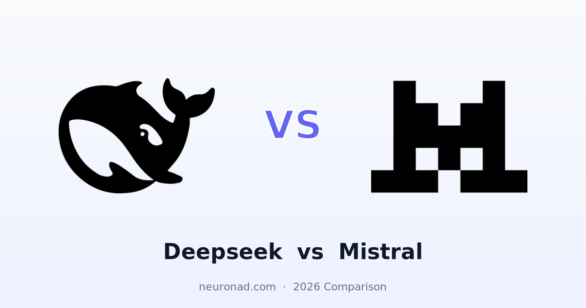 DeepSeek vs Mistral (2026): China's Reasoning Giant vs European Open ...